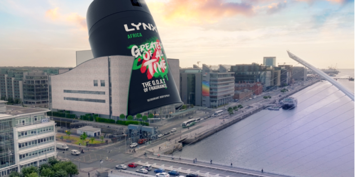 THINKHOUSE and Lynx partner for AR Canvention Centre G.O.A.T. Stunt